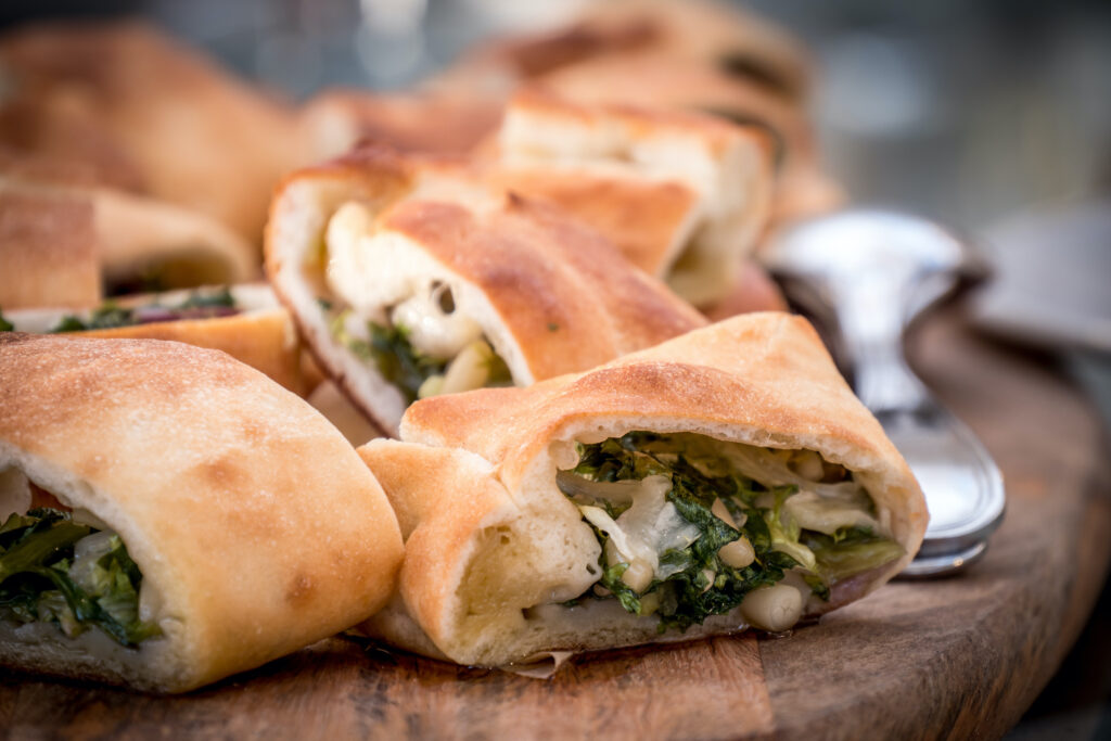 Vegetable Calzone | A Menu For You