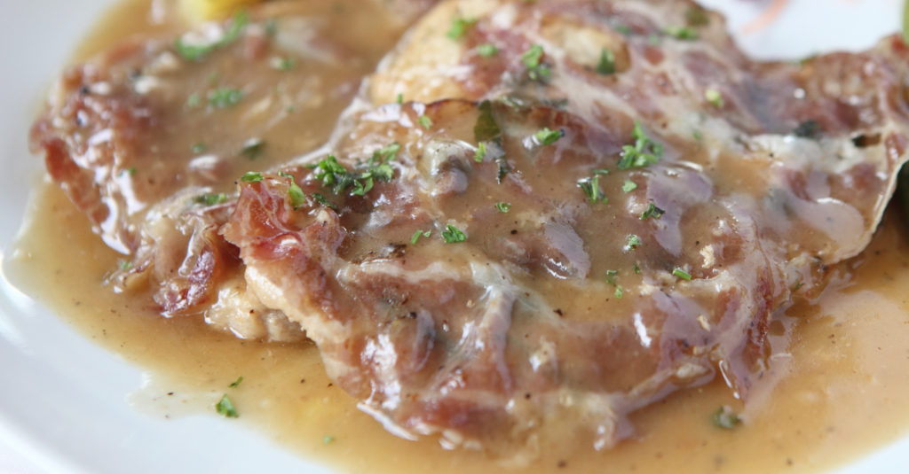 Chicken Saltimbocca (with Sage and Prosciutto), Sour Cream Mashed ...