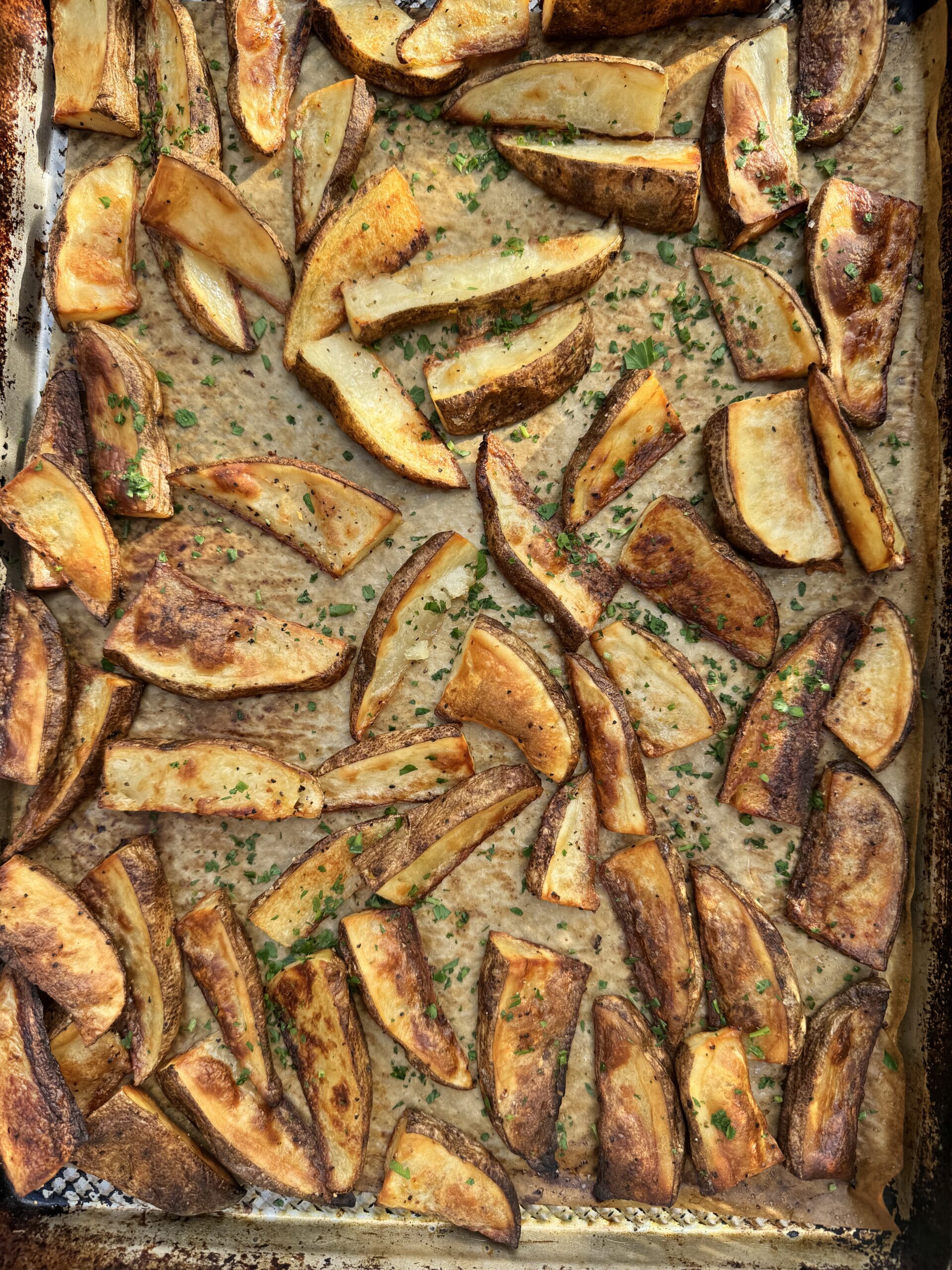 Crispy Baked Potato Wedges with Rosemary Recipe | A Menu For You ...